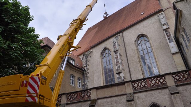 Museums-Dach wieder geflickt - tvM Meissen Fernsehen