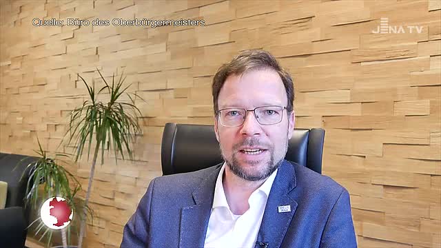 Video-Botschaft: Oberbürgermeister Thomas Nitzsche mit der Hoffnung auf ...