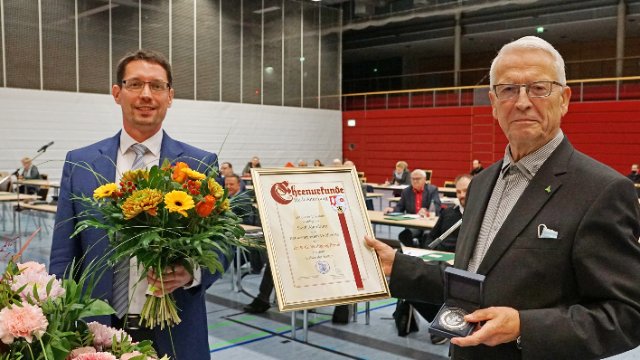 Ehrenmedaille für Dr. Preuß - ABG.TV