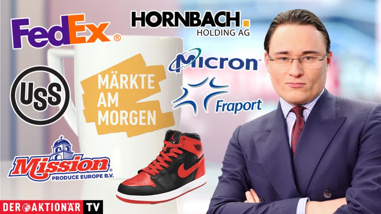Märkte am Morgen: DAX erneut schwächer erwartet - Nike, FedEx, U.S ...