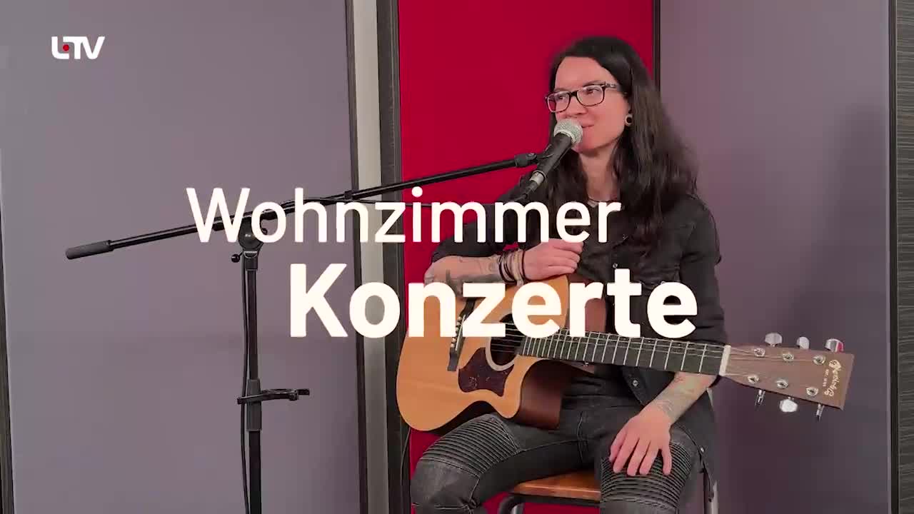 Wohnzimmer-Konzerte - Singer & Songwriterin Linda Wirth - L-TV Landesfernsehen